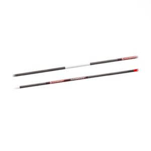 bloodsport judgement bare shaft lightweight precise durable carbon hunting arrow for compound bow - 31" length, 244" standard-diameter, 001" straightness, 12 pack, 300 spine