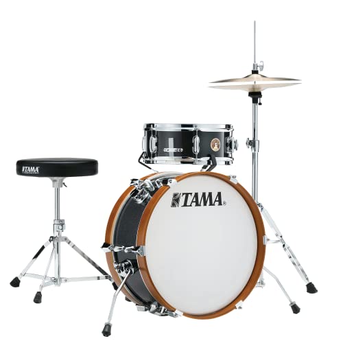 TAMA Drum Kit, Charcoal Mist, 18"x7"BD & 12"x5"SD (LJK28S-CCM)