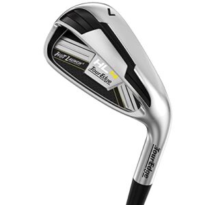 Tour Edge HL4 to-Go Mens Complete Golf Set Uniflex-Steel-RH, Black/White, one Size (HNSRSU13.B)