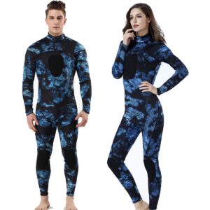 myledi neoprene 3mm scuba diving suit one piece mens spearfishing full body spearfishing wetsuit (my044, xxl)