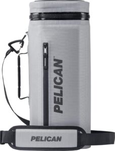 pelican dayventure sling soft cooler (light grey) 8.5 liters