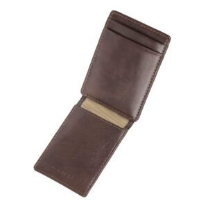 Dockers Men's Front Pocket Wallet, Brown, One Size