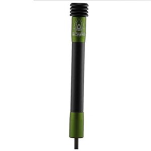 spider archery - predator 11" hunting stabilizer - green end caps