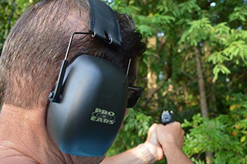 Pro Ears Ultra Gel 29 Noise Reduction Ear Muffs, 29 NRR, Lightweight, Aviator Gel Seals, Hearing Protection, 11.2 oz, Made in USA