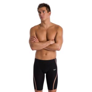 speedo 8772500100324 fastskin lzr pr intent black/rose gold 24