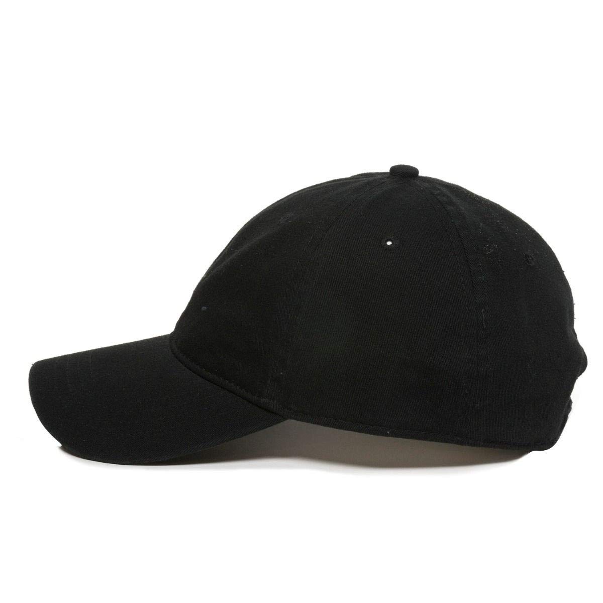 DSGN By DNA Ghost Baseball Cap Embroidered Cotton Adjustable Dad Hat Black