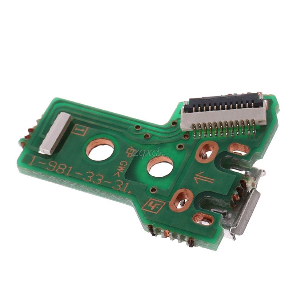 USB Charging Port Socket Board JDS-040 JDS 040 for Sony Playstion 4 PS4 Controller + 12 Pin Ribbon Cable