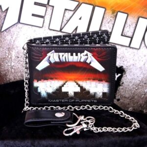 Nemesis Now Heavy Metal Band Music Wallet, Rock Band Merch - Metallica