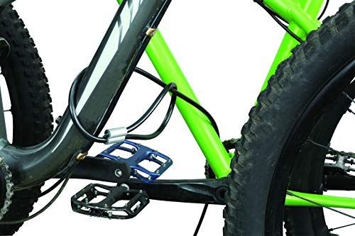 INNO INH120 Tire Hold Hitch Mount (1.25"/2") Platform Rack (2) Bike (E-bike, Fat Tire, Full Suspension, Carbon Capatible)