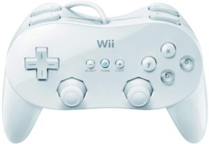 wii classic controller pro - white (renewed)