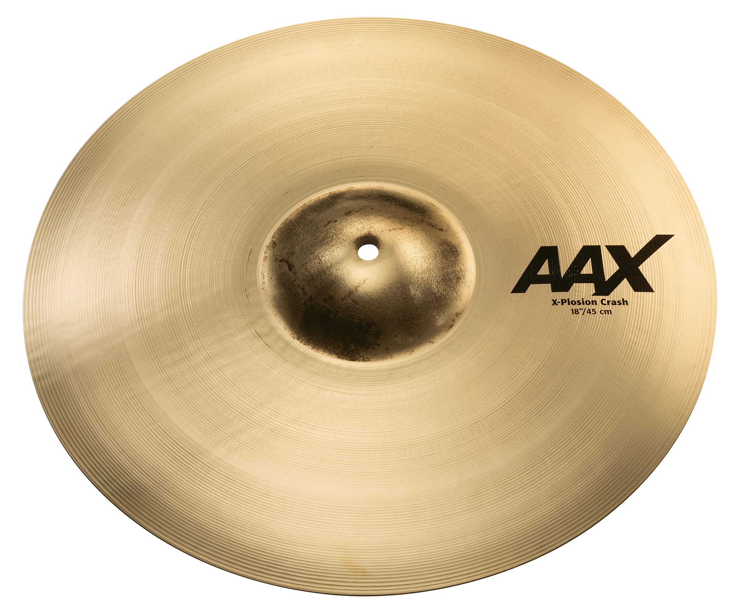 Sabian AAX Promotional Cymbal Set Thin Crash, Natural, (14" Hats, 16" Crash, 21" Ride, & Free 18" Crash) (25005XCPB)