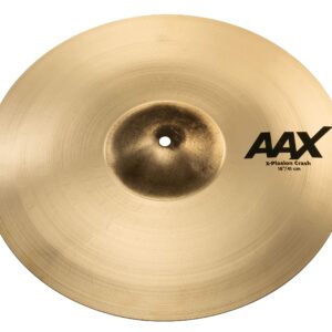 Sabian AAX Promotional Cymbal Set Thin Crash, Natural, (14" Hats, 16" Crash, 21" Ride, & Free 18" Crash) (25005XCPB)