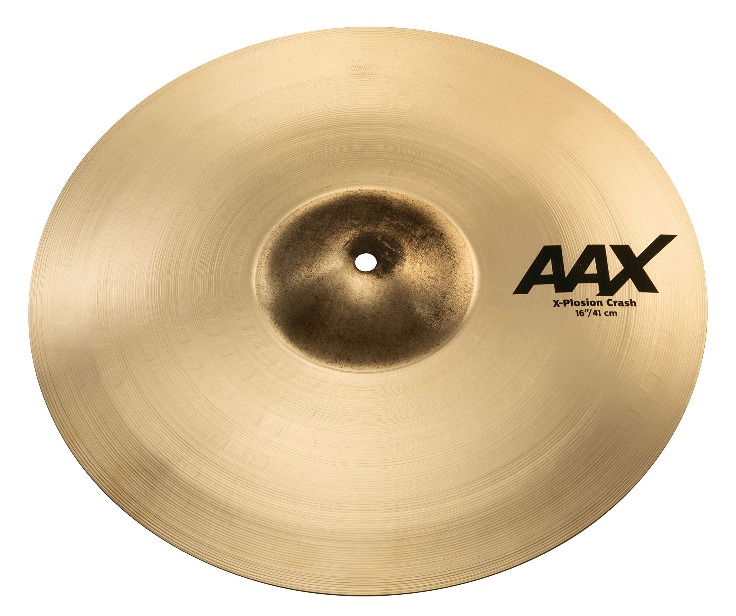 Sabian AAX Promotional Cymbal Set Thin Crash, Natural, (14" Hats, 16" Crash, 21" Ride, & Free 18" Crash) (25005XCPB)