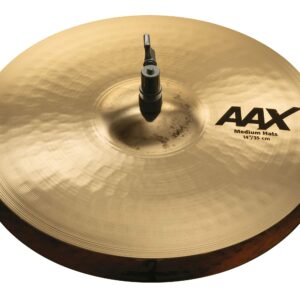 Sabian AAX Promotional Cymbal Set Thin Crash, Natural, (14" Hats, 16" Crash, 21" Ride, & Free 18" Crash) (25005XCPB)