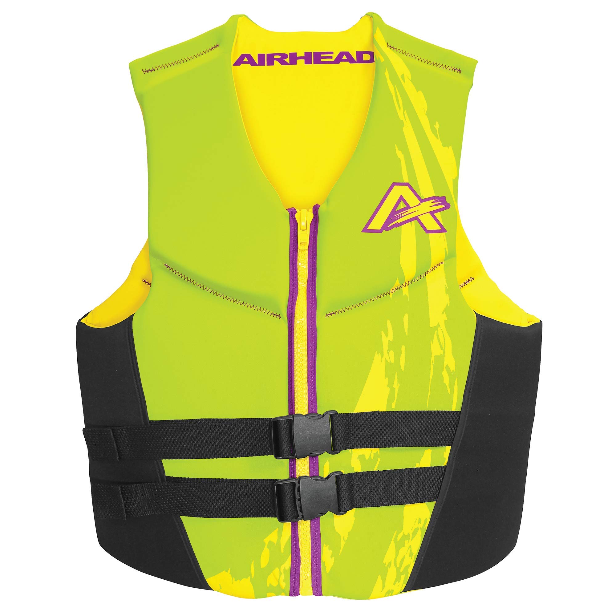 Airhead Swoosh Kwik-Dry Neolite Life Jacket, US Coast Goard Approved Type III Life Jacket, Adult and Youth Sizes