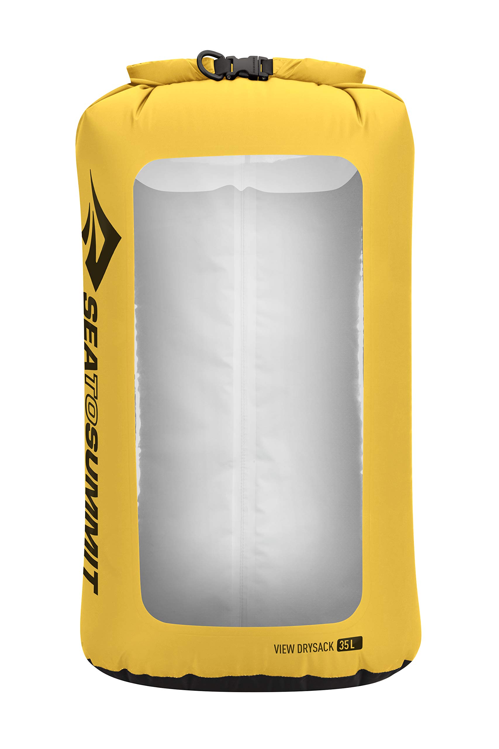 Sea to Summit View Dry Sack, See-Thru Dry Bag, 35 Liter, Yellow