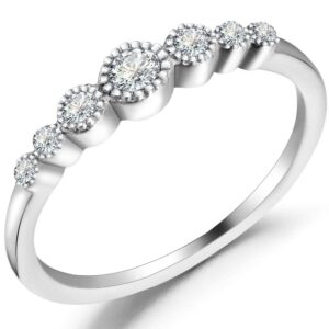 jude jewelers stainless steel seven stone stackable wedding promise statement eternity ring (8)