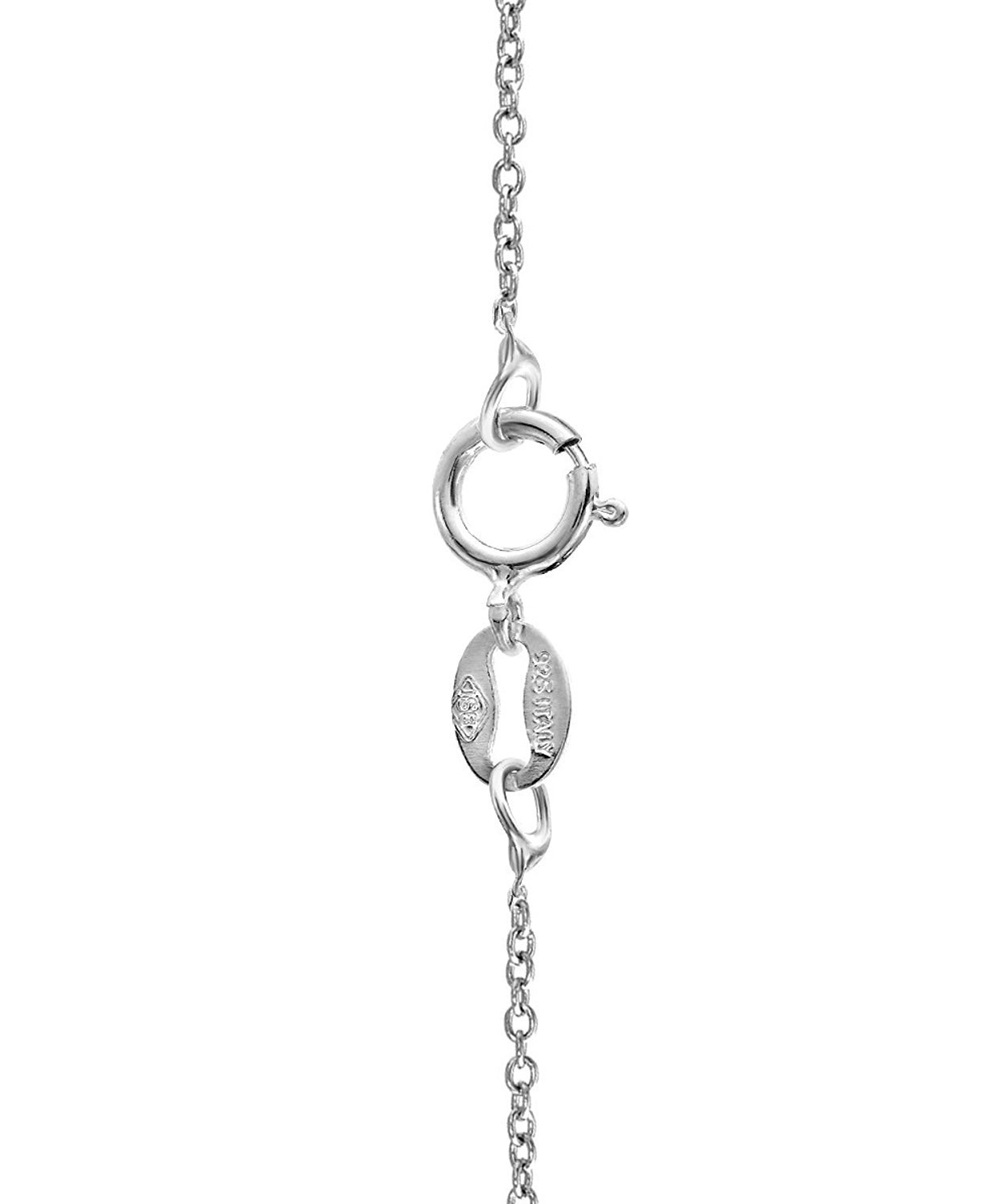 Sterling Silver Sword Pendant Necklace, 18"