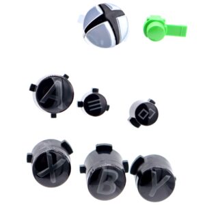 deal4go full face button set abxy/view/menu/xbox/sync buttons for xbox one elite controller replacement