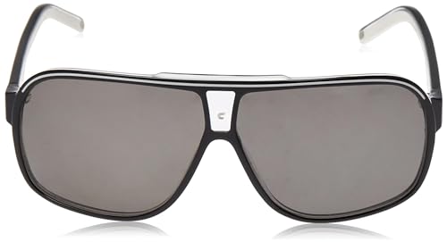 Carrera Grand Prix 2/S Sunglasses GRAND2S-07C5-M9-6409 - Black Crystal Frame, Gray Cp Pz Lenses,