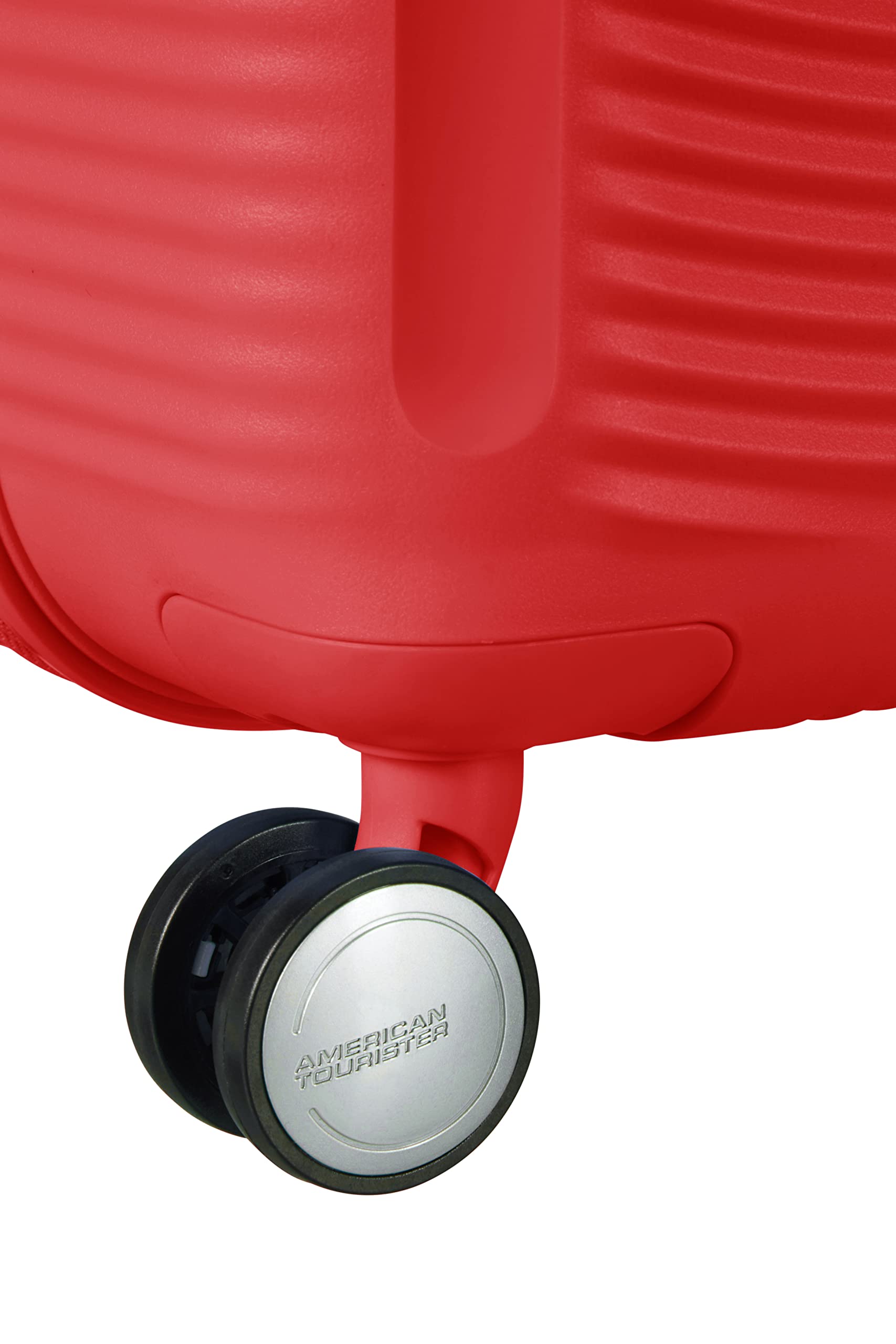 American Tourister Soundbox - Spinner Small Expandable Hand Luggage, 55 cm, 41 liters, Red (Coral Red)