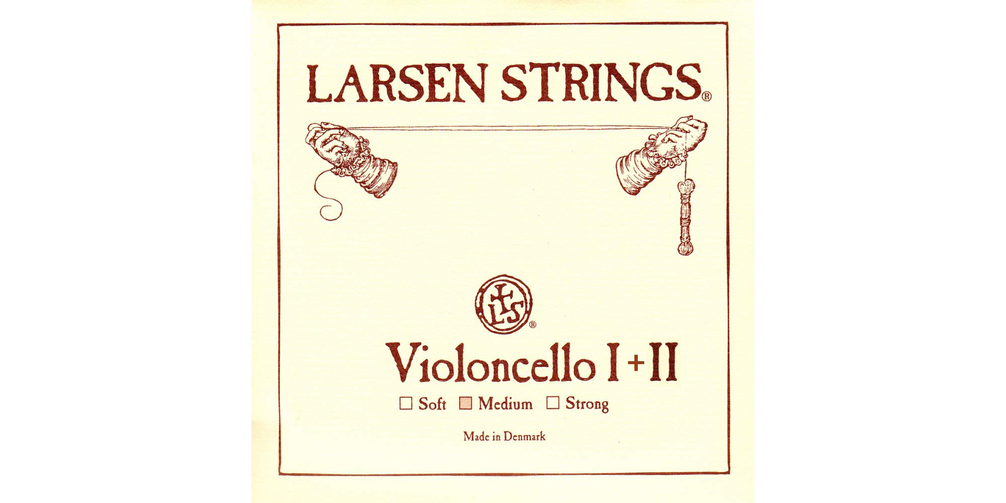 Larsen 4/4 Cello A and D Combo Pack Medium Gauges