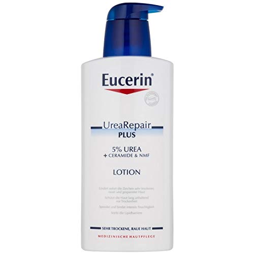 3x Eucerin UreaRepair Plus 5% UREA Lotion 400ml