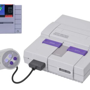 Super Nintendo SNES Bundle with Super Mario World (Renewed)