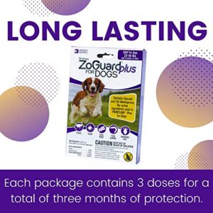 ZoGuard Plus Flea and Tick Prevention for Dogs (Medium - 23-44 lb)