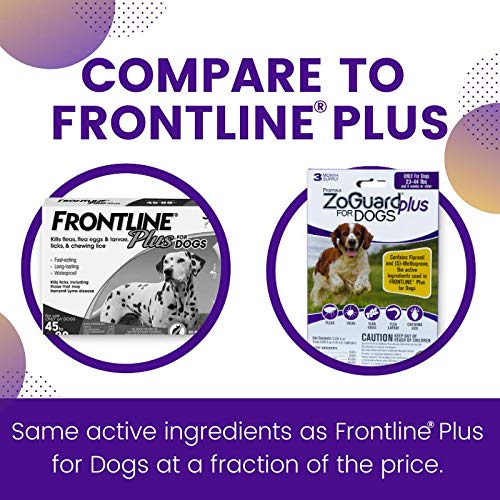 ZoGuard Plus Flea and Tick Prevention for Dogs (Medium - 23-44 lb)