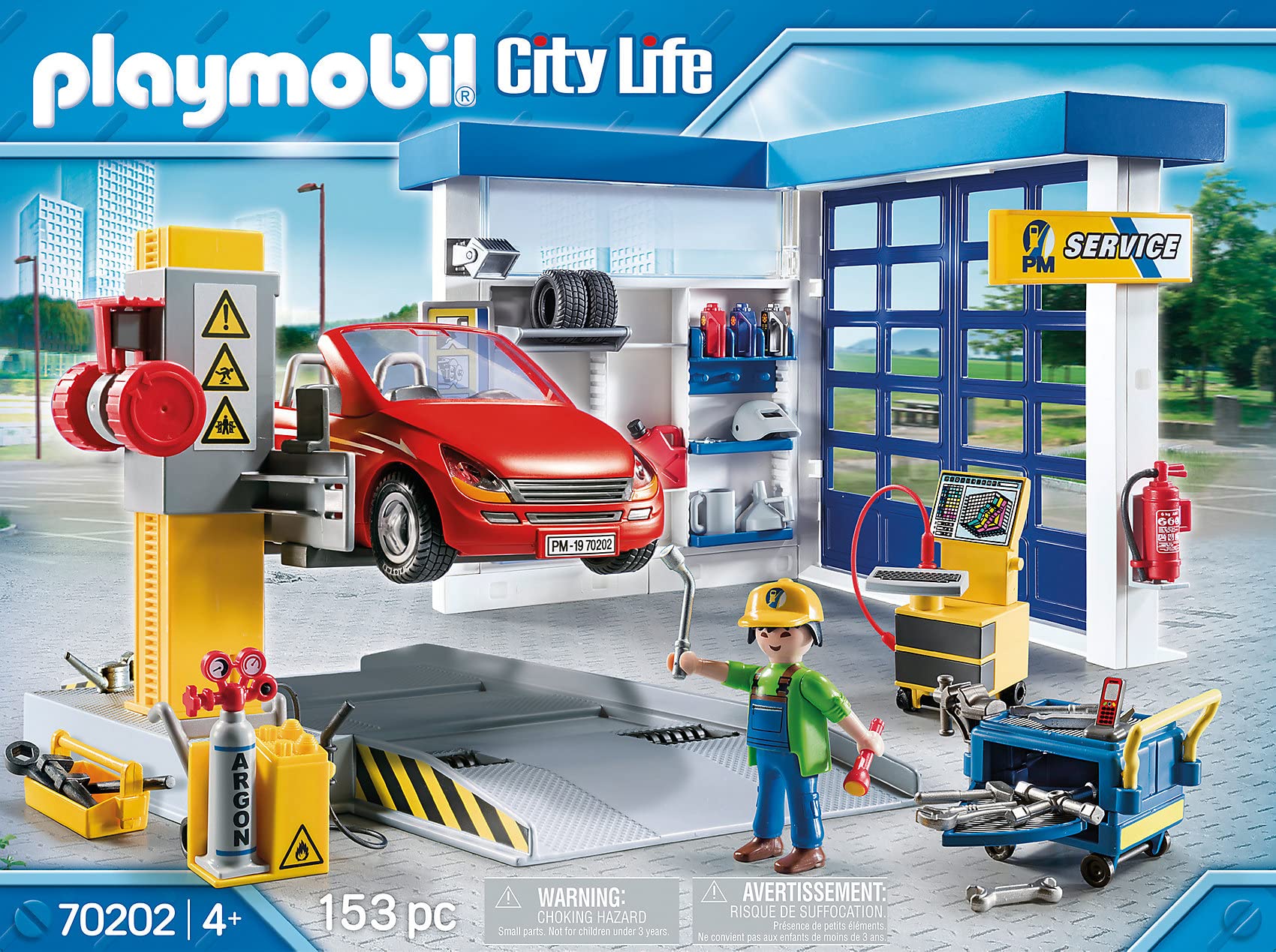 Playmobil Car Repair Garage