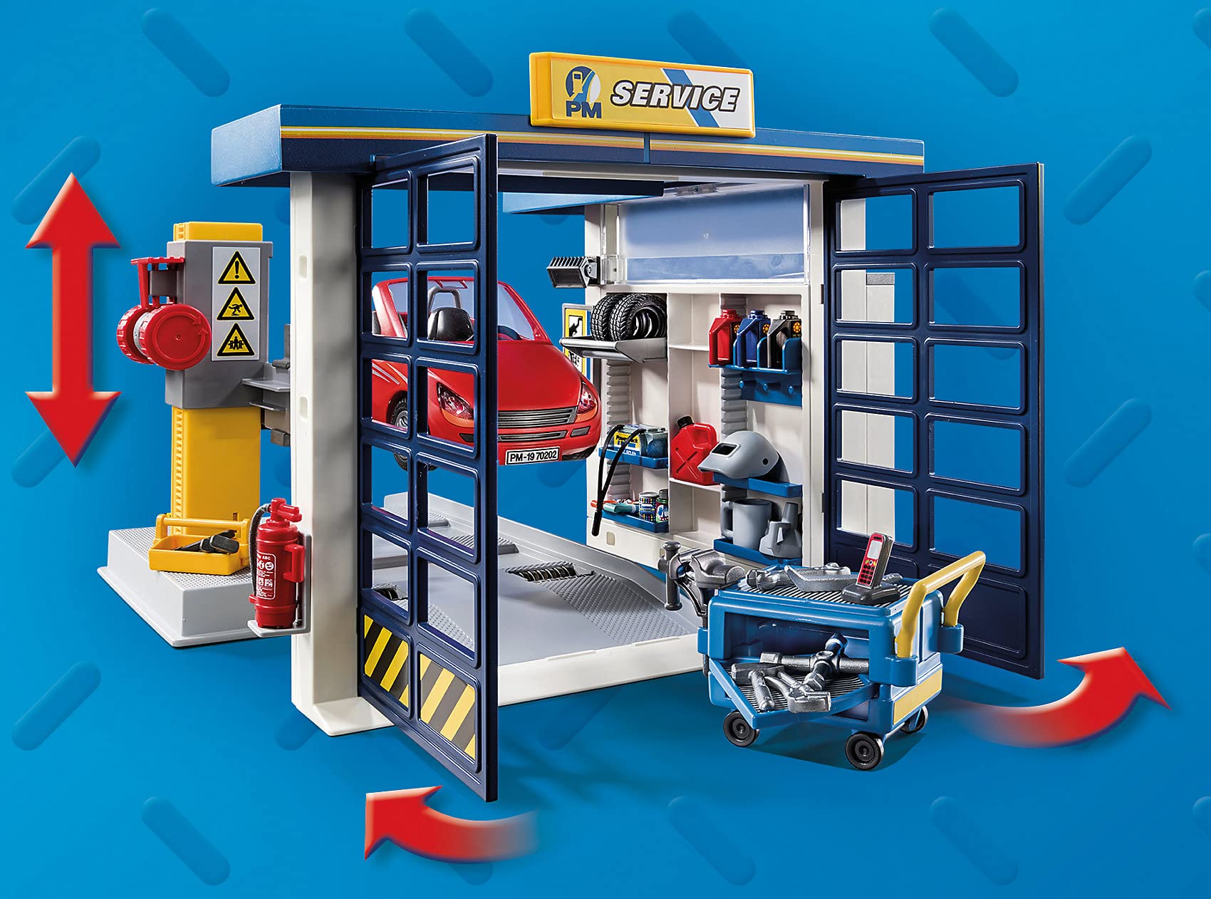 Playmobil Car Repair Garage