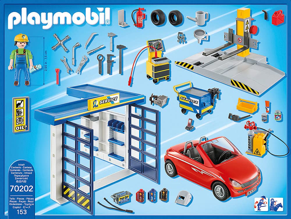 Playmobil Car Repair Garage