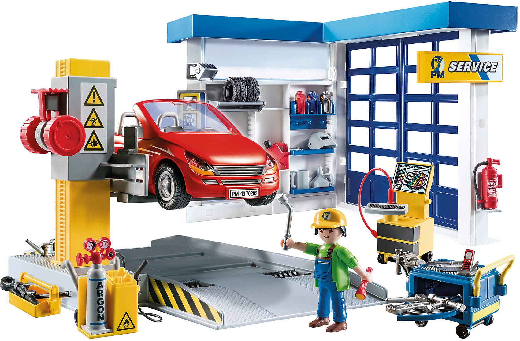 Playmobil Car Repair Garage