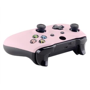 eXtremeRate Replacement Front Housing Shell for Xbox One S/X Controller, Cherry Blossoms Pink Custom Kit Faceplate Cover Case for Xbox Wireless Controller (Model 1708) - Controller NOT Included