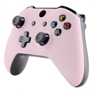 eXtremeRate Replacement Front Housing Shell for Xbox One S/X Controller, Cherry Blossoms Pink Custom Kit Faceplate Cover Case for Xbox Wireless Controller (Model 1708) - Controller NOT Included