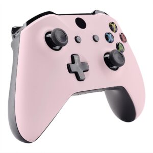 eXtremeRate Replacement Front Housing Shell for Xbox One S/X Controller, Cherry Blossoms Pink Custom Kit Faceplate Cover Case for Xbox Wireless Controller (Model 1708) - Controller NOT Included