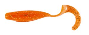 z-man sstkcrl-351pk5 elaztech curly tailz scented curl tail grub, 4" 4"