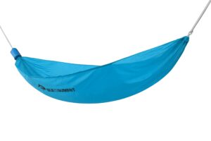 sea to summit pro hammock set with suspension straps, single, blue