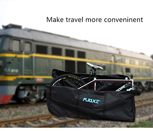 Amomo Folding Bike Travel Bag Foldaway Bicycle Transport Carrying Case for 26-29 inch Folding Bike