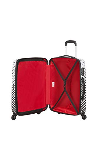 American Tourister Hand Luggage, Multicolour (Mickey Mouse Polka Dot), 65 Centimeters