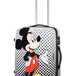 American Tourister Hand Luggage, Multicolour (Mickey Mouse Polka Dot), 65 Centimeters