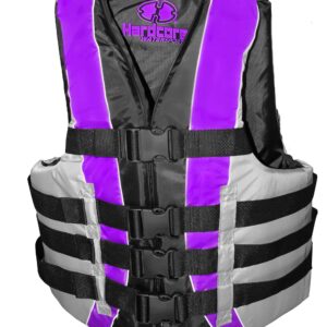 Hardcore Life Vest for Adults | High Visibility | USCG Approved | Fully Enclosed