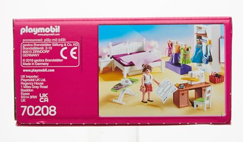 Playmobil Bedroom with Sewing Corner Furniture Pack