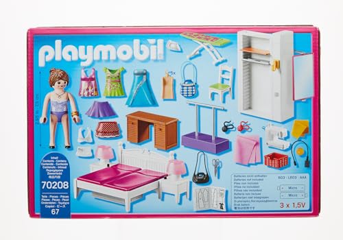 Playmobil Bedroom with Sewing Corner Furniture Pack