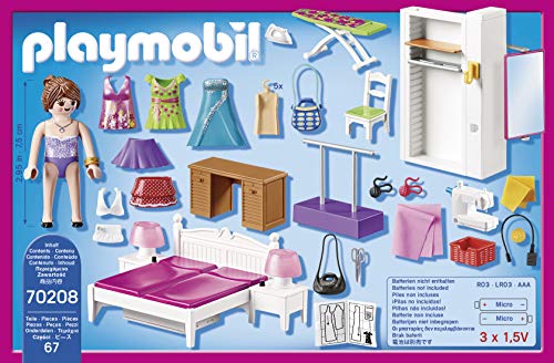 Playmobil Bedroom with Sewing Corner Furniture Pack