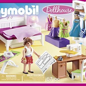 Playmobil Bedroom with Sewing Corner Furniture Pack