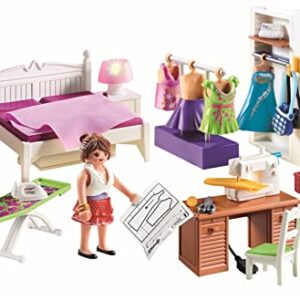 Playmobil Bedroom with Sewing Corner Furniture Pack