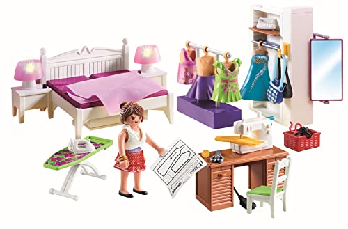 Playmobil Bedroom with Sewing Corner Furniture Pack