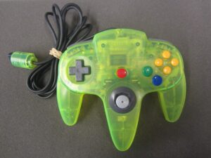 nintendo 64 controller: limited edition (extreme green) (renewed)